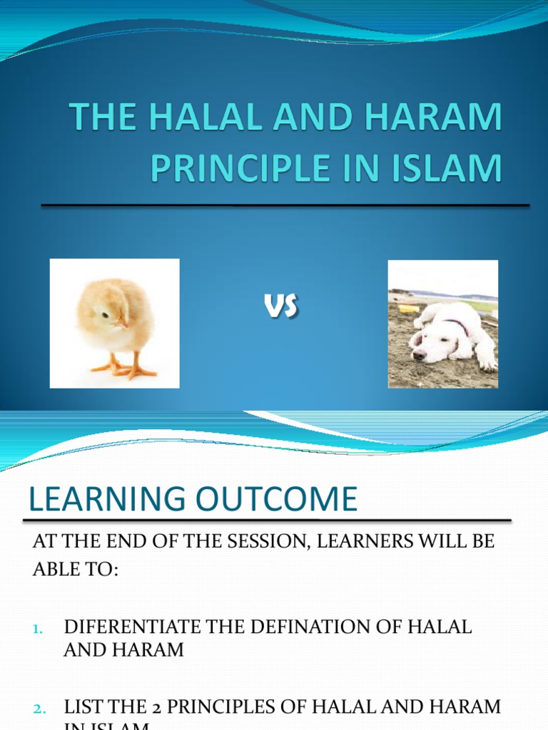 Halal and Haram in Islam | PDF
