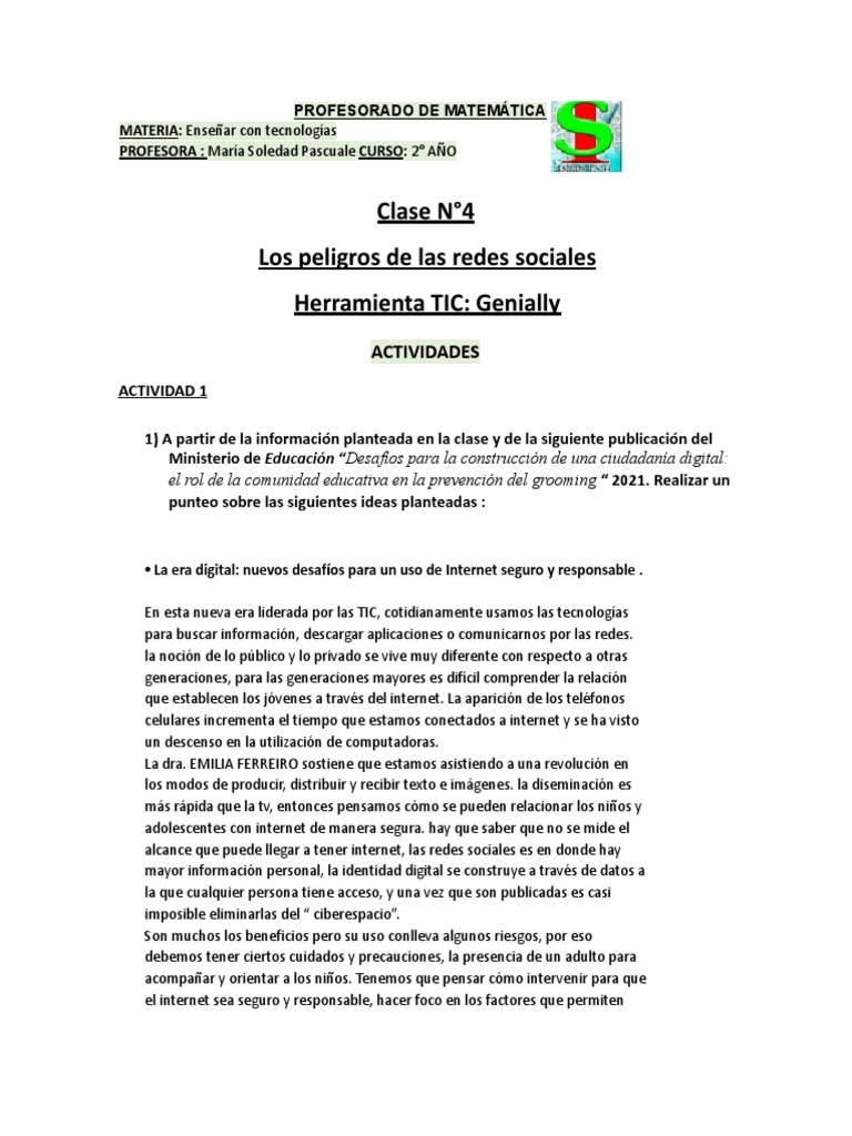 Clase4 EnseñarTic | PDF | Ciencias sociales