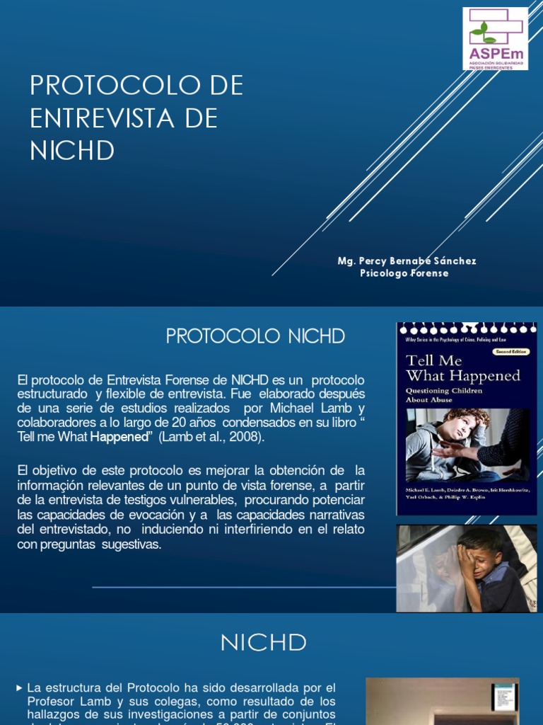Protocolo Nichd | PDF