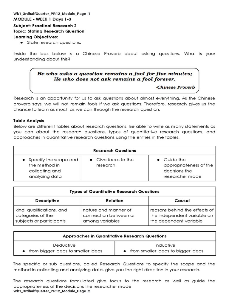 PR2 FInals Wk1 Module | PDF