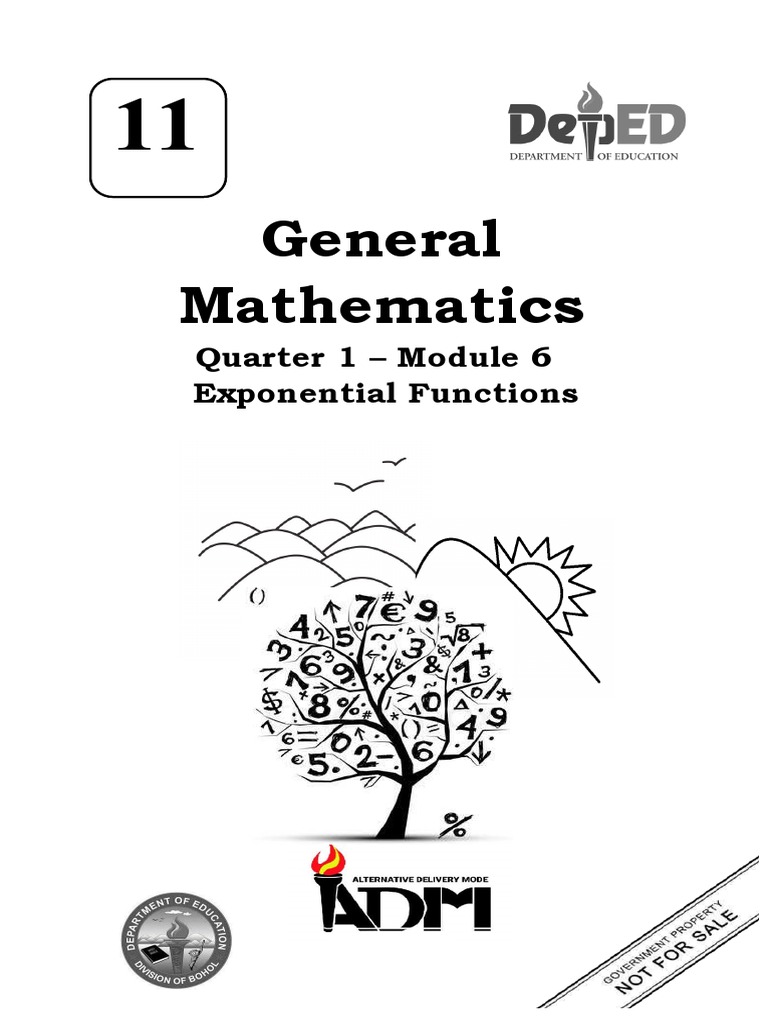 Gen Math 11 - Q1 - SLM - Module 6 | PDF