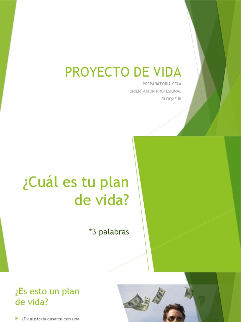 Proyecto De Vida 2023 Pdf