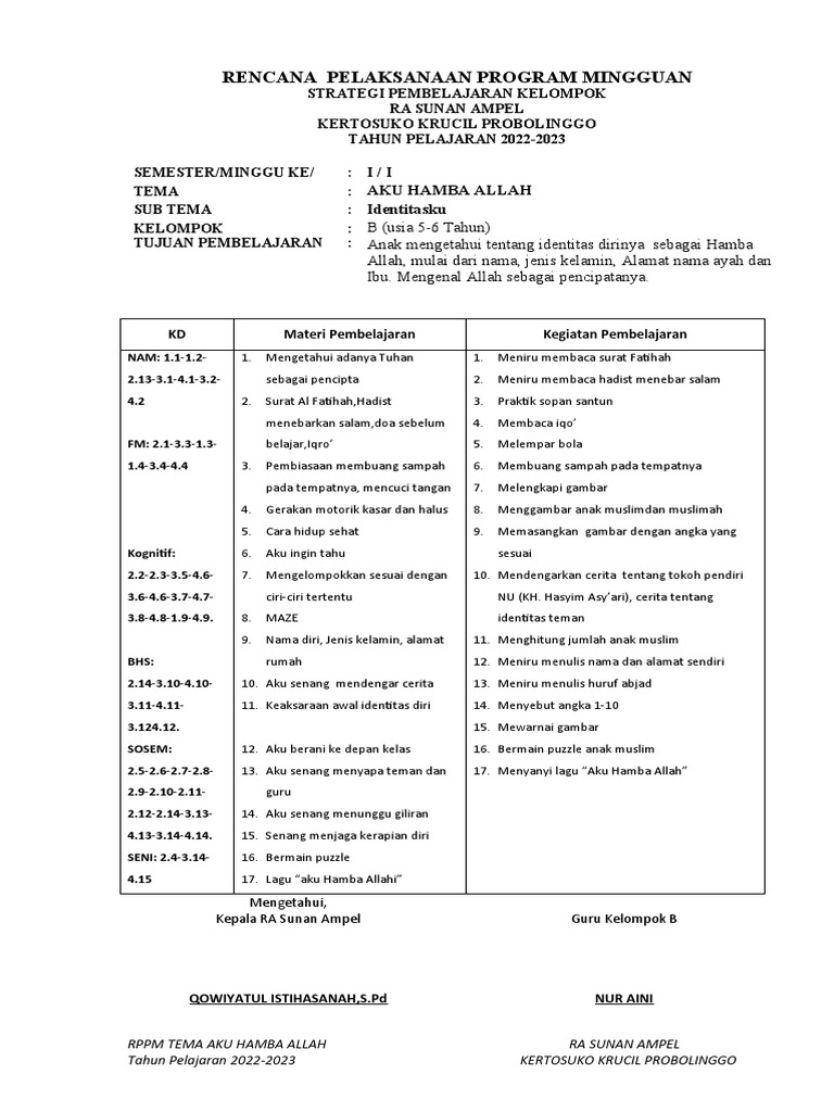 Tema Aku Hamba Allah | PDF