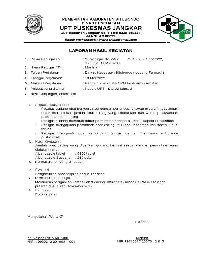 LHK Kecacingan | PDF