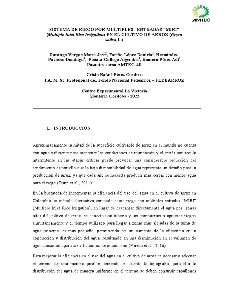 Sistema de Riego Por Multiples Entradas | PDF | Tecnología