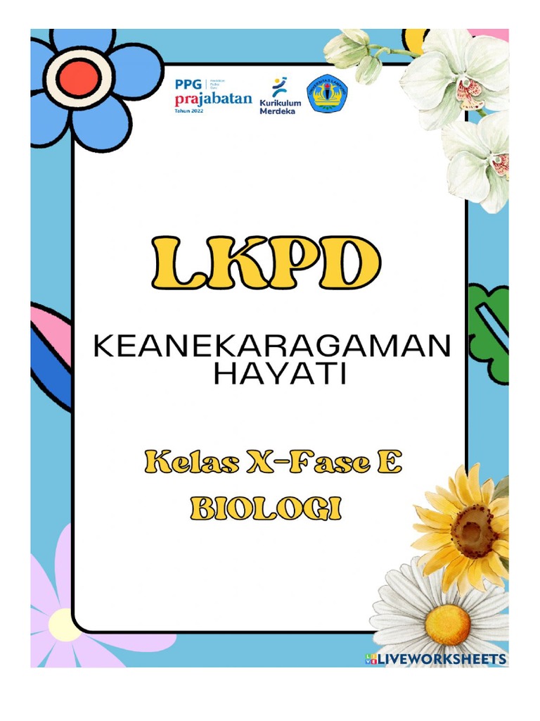 LKPD Biologi Fase e | PDF