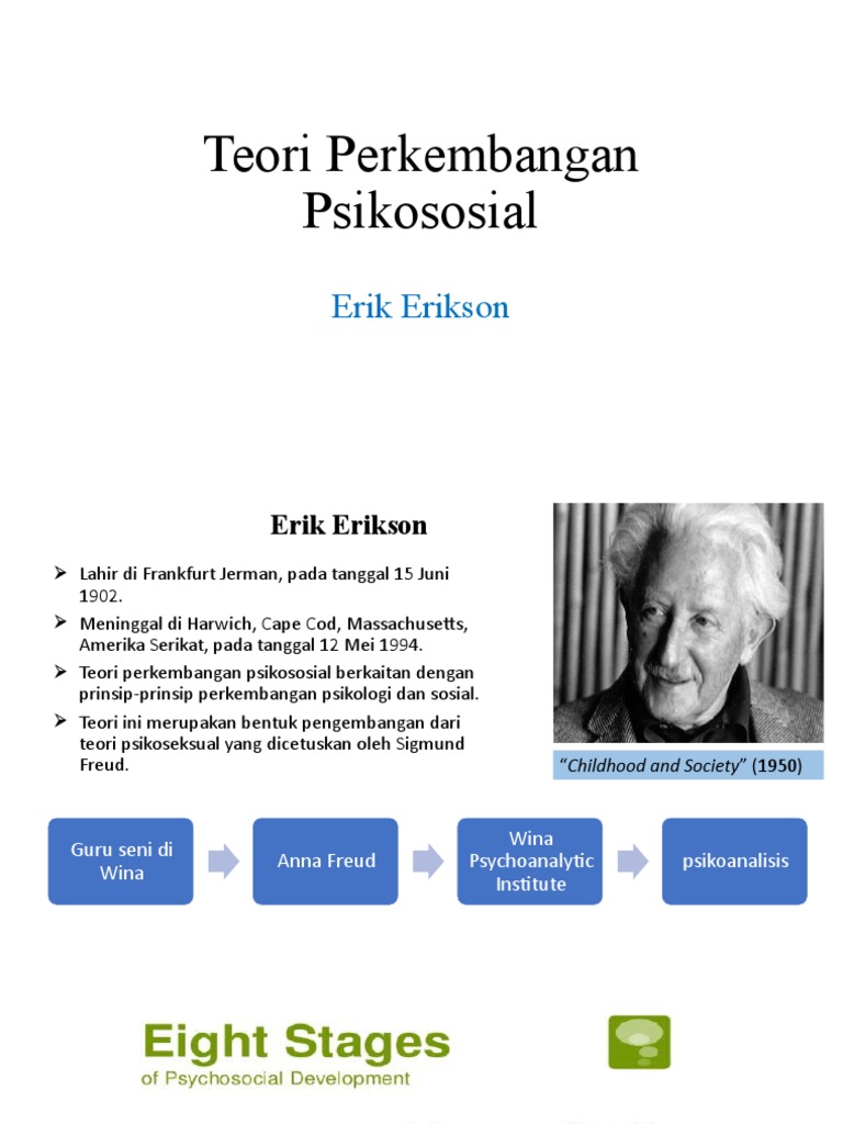 Teori Perkembangan Psikososial Erikson | PDF Teori Perkembangan Psikososial Erikson | PDF