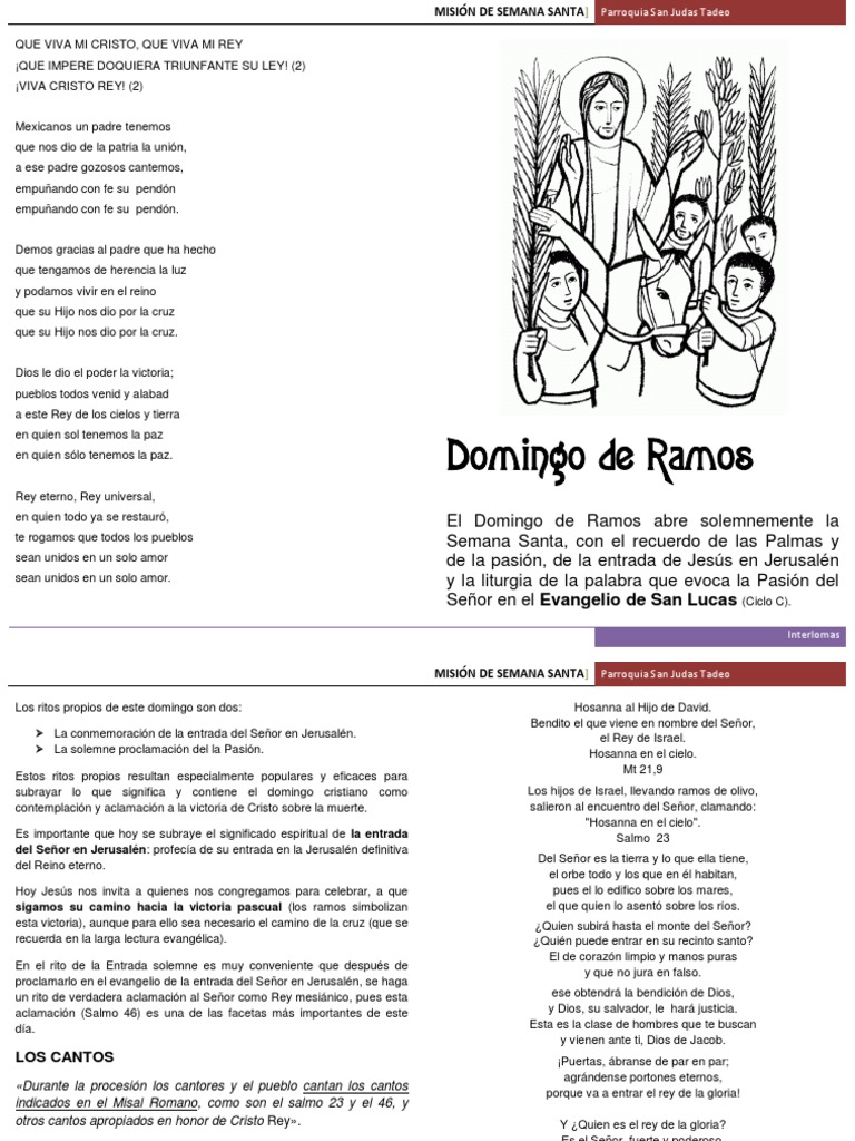 Domingo de Ramos | PDF