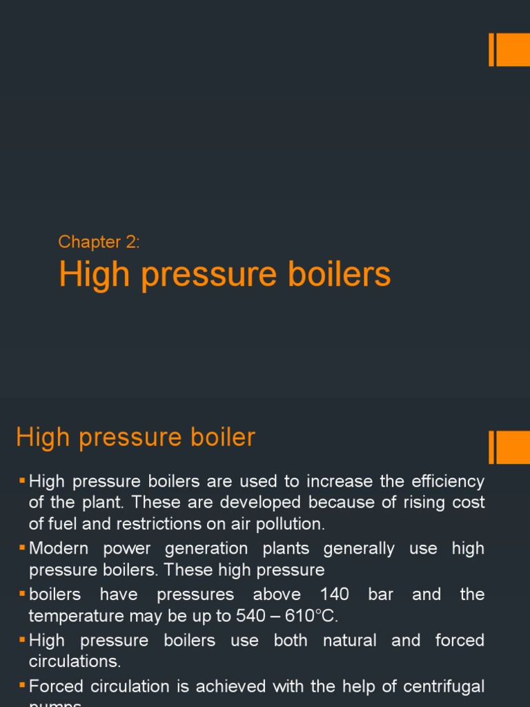 PPE Chapter 2. High Pressure Boiler | PDF