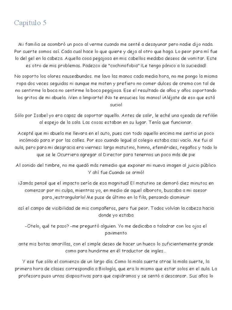 Capitulo 5 | PDF