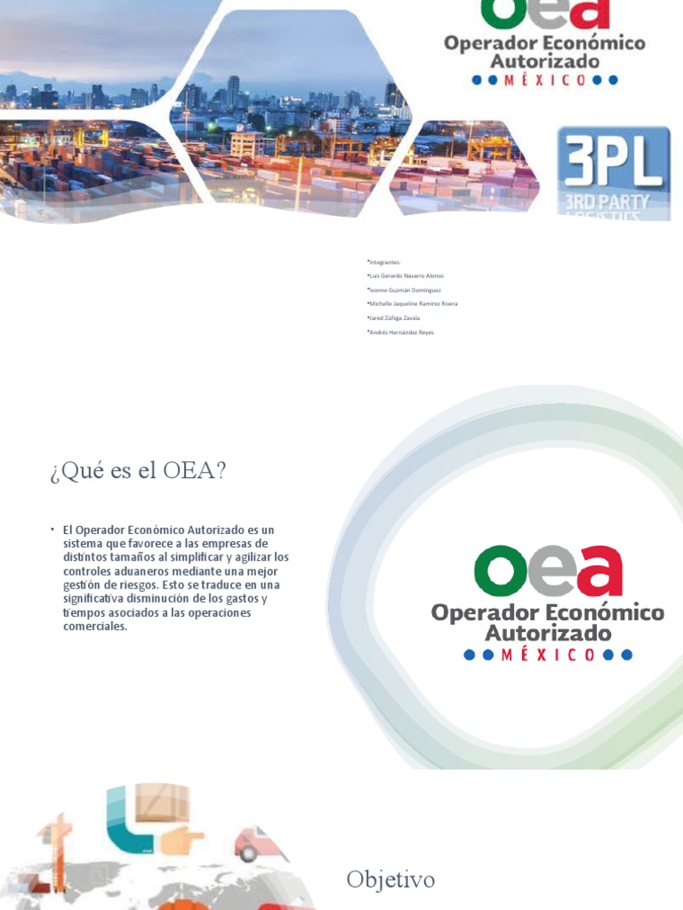 PP OEA | PDF | aduana | Regulación