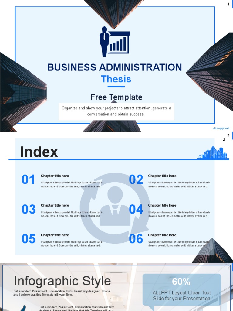 Business Administration Thesis Templates | PDF