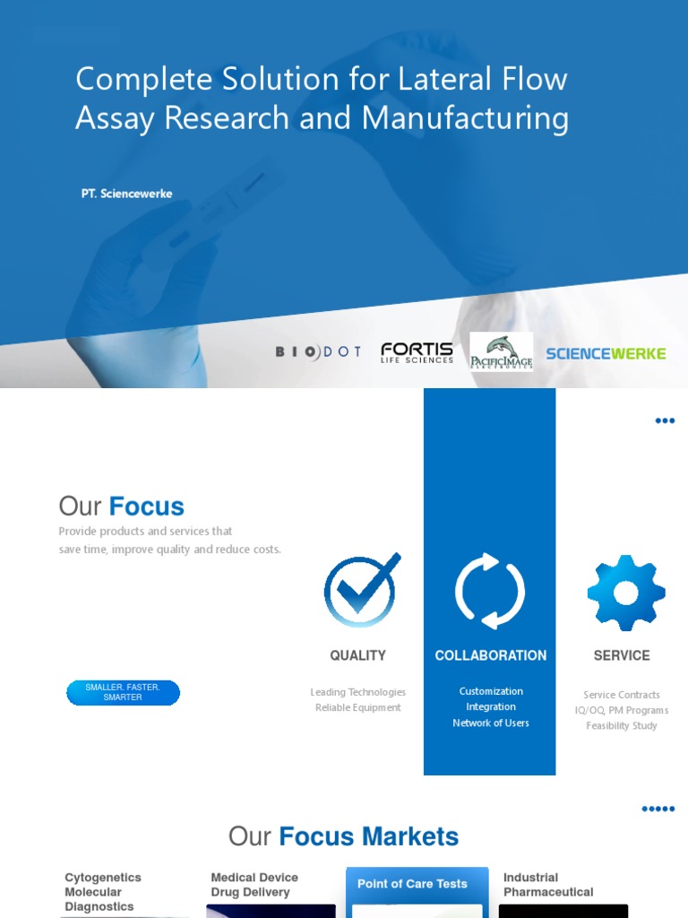 Lateral Flow Assay Manufacturing Guide | PDF | Physical Sciences ...