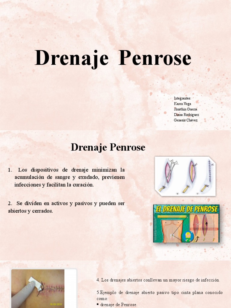 Drenaje Penrose