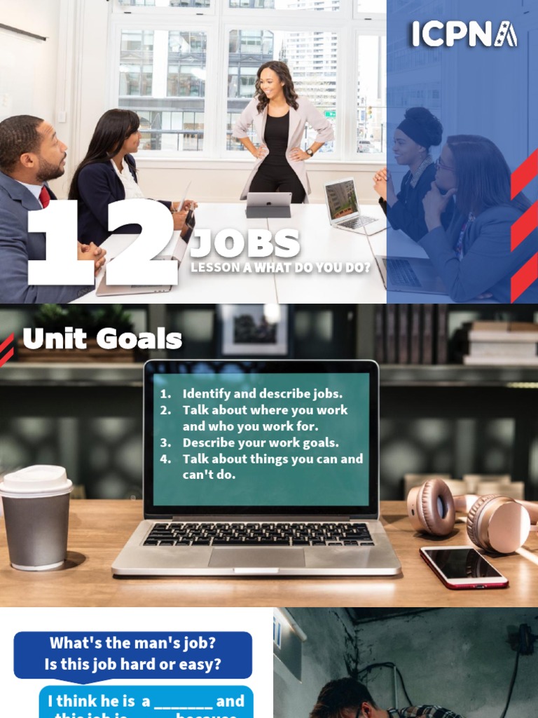 Unit 12 Jobs - Lesson A | PDF