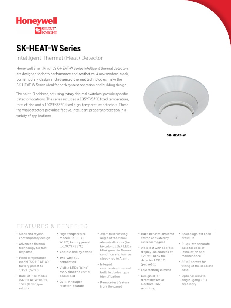 SK-HEAT-W Datasheet | PDF | Light Emitting Diode | Sensor