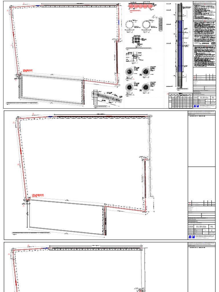 D - Wall Structural Drawing | PDF
