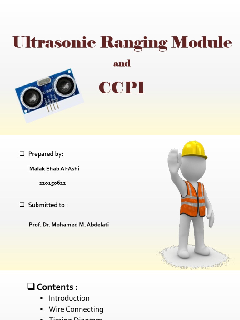 Ultrasonic CCP1 | PDF
