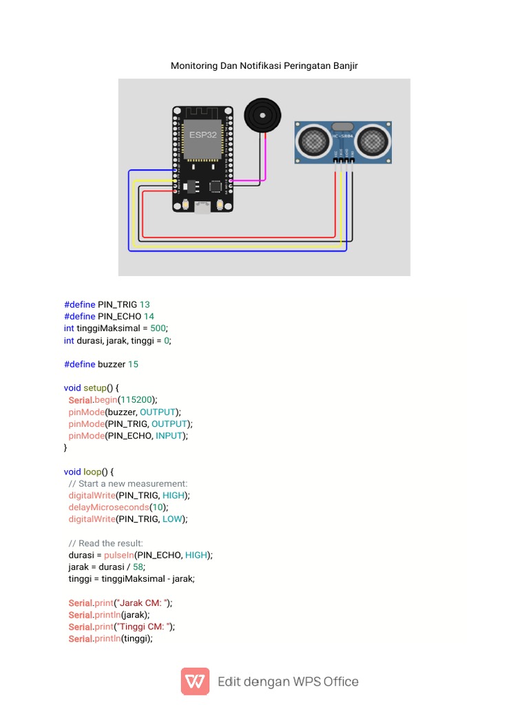 Proyek Wokwi | PDF | Telecommunications | Computer Data