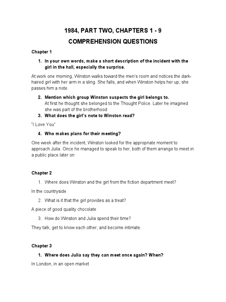 1984 Part 2 | PDF