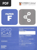 Icas Past Papers Answers | PDF