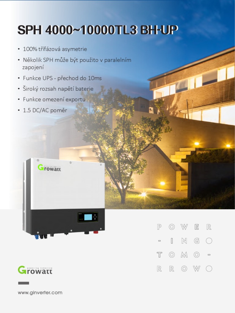 Growatt - Sph 10000tl3 Bh-up | PDF