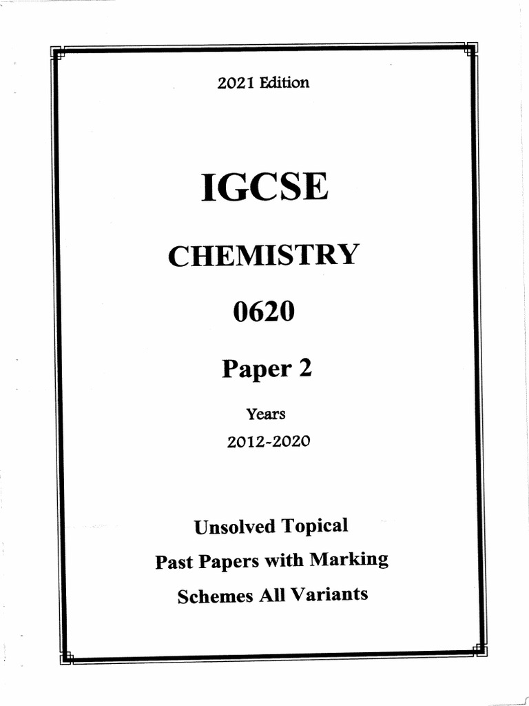 Chemistry P2-1 | PDF