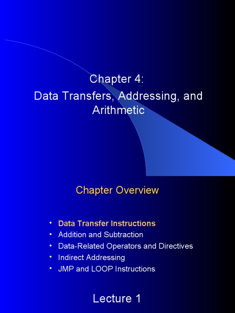 Chapt 04 | PDF | Assembly Language | Pointer (Computer Programming) Chapt 04 | PDF | Assembly Language | Pointer (Computer Programming)