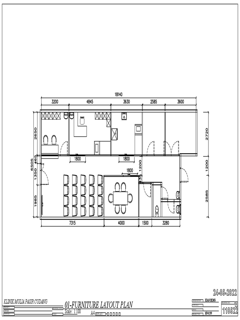 01-Furniture Layout Plan-Model | PDF