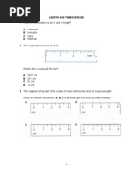 Vernier Caliper Worksheet With Example Solution PDF | PDF | Scientific Observation