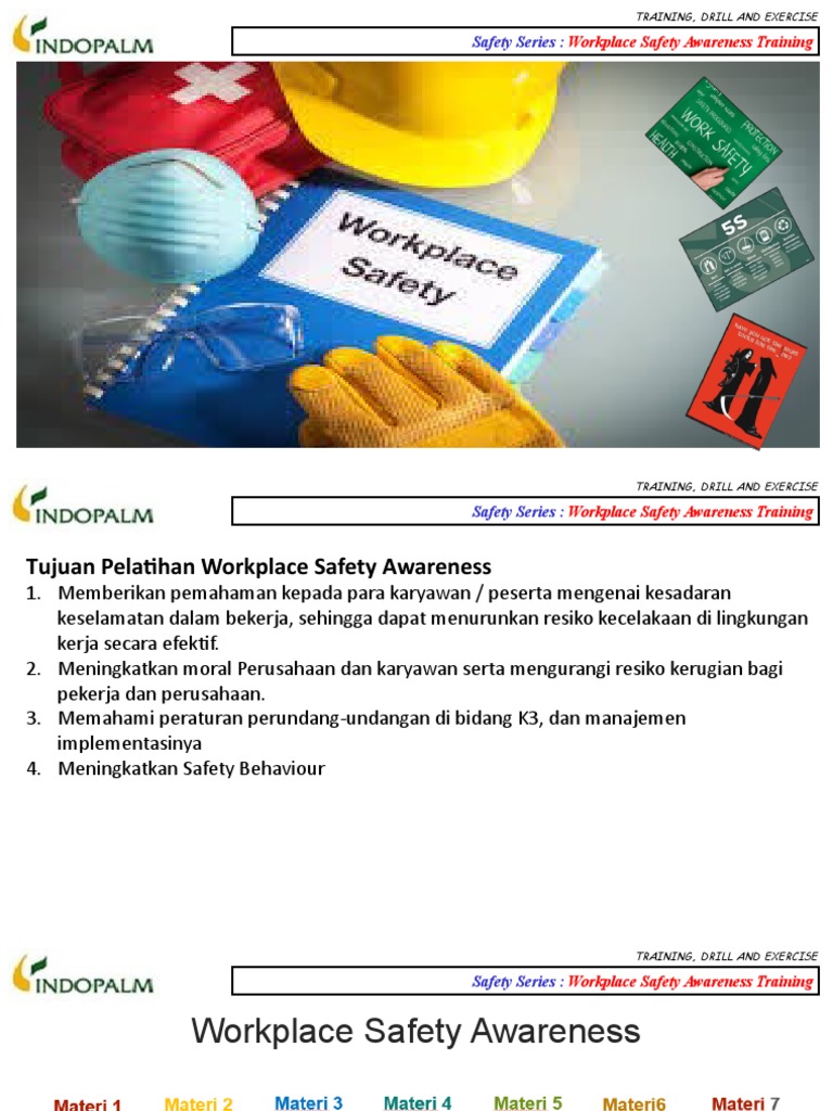 Workplace Safety Awareness Training 2023 | PDF