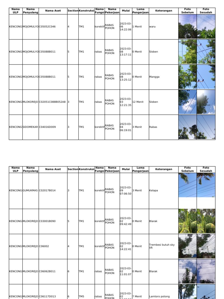 Nama ULP Nama Penyulang Nama Aset Section Konstruksi Nama Fungsi Nama ...