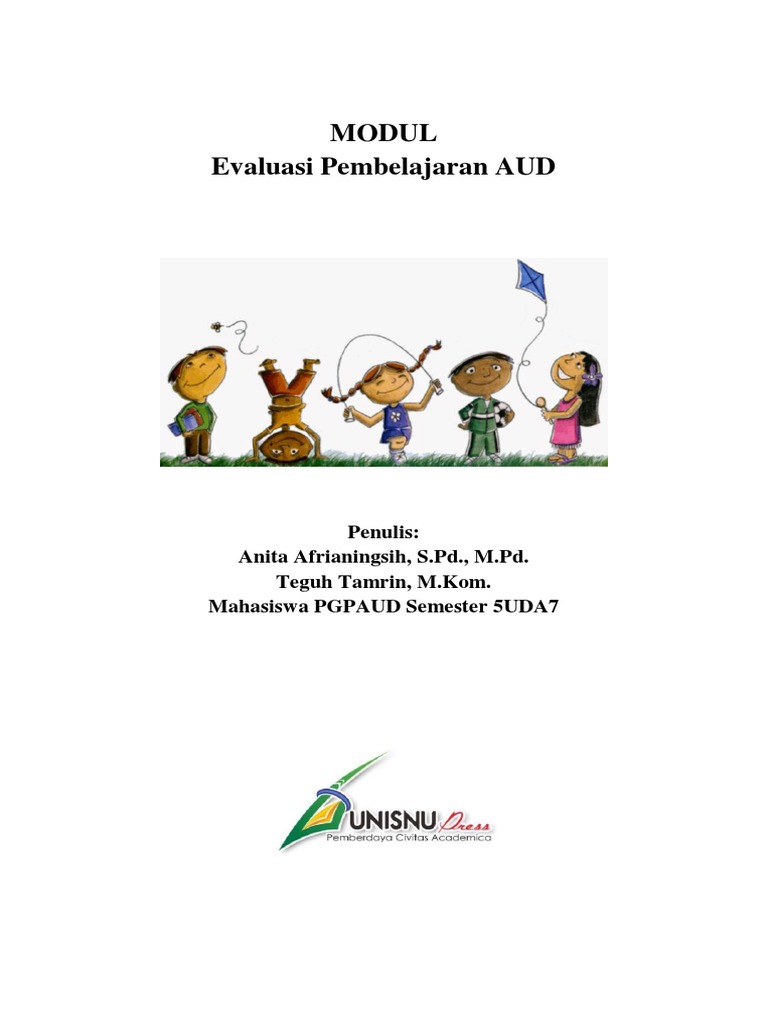Modul Evaluasi Pembelajaran Aud | PDF