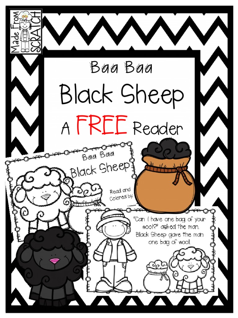 Baa Baa Black Sheep Free Reader | PDF | Sheep | Wool