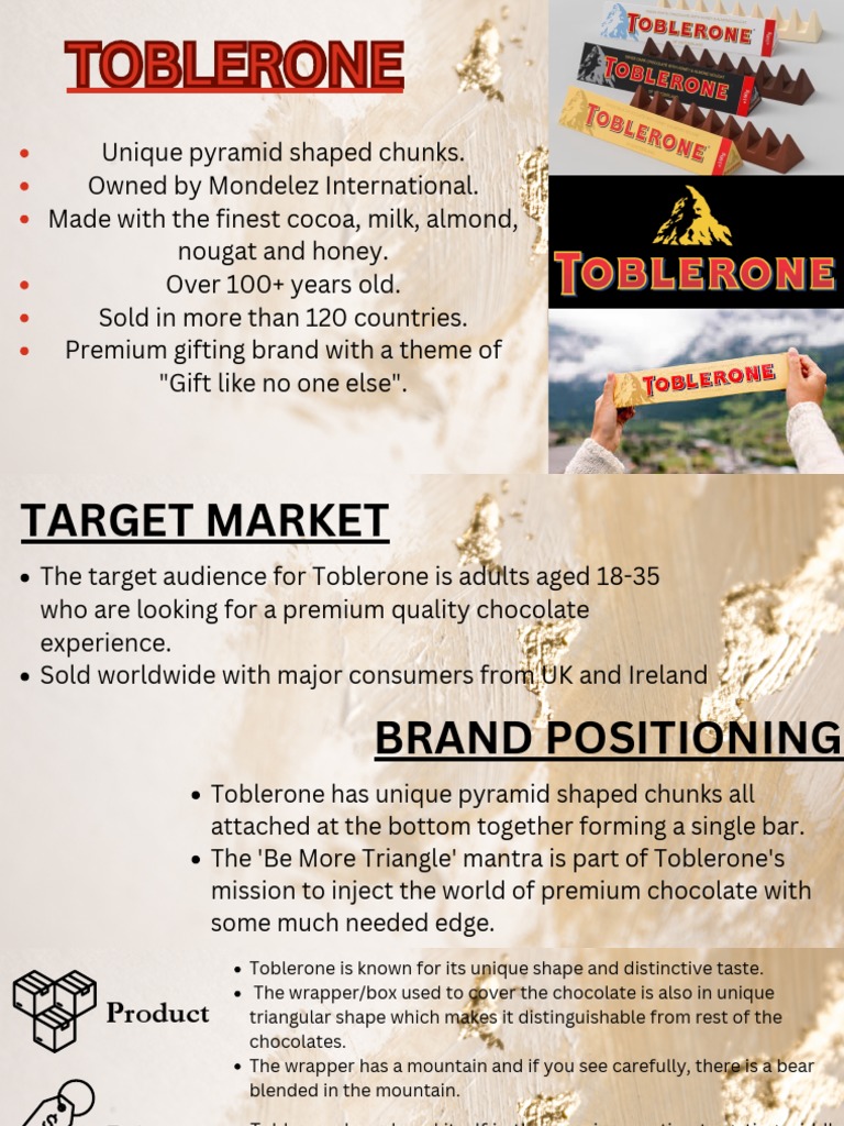 Toblerone's Premium Chocolate Strategy | PDF