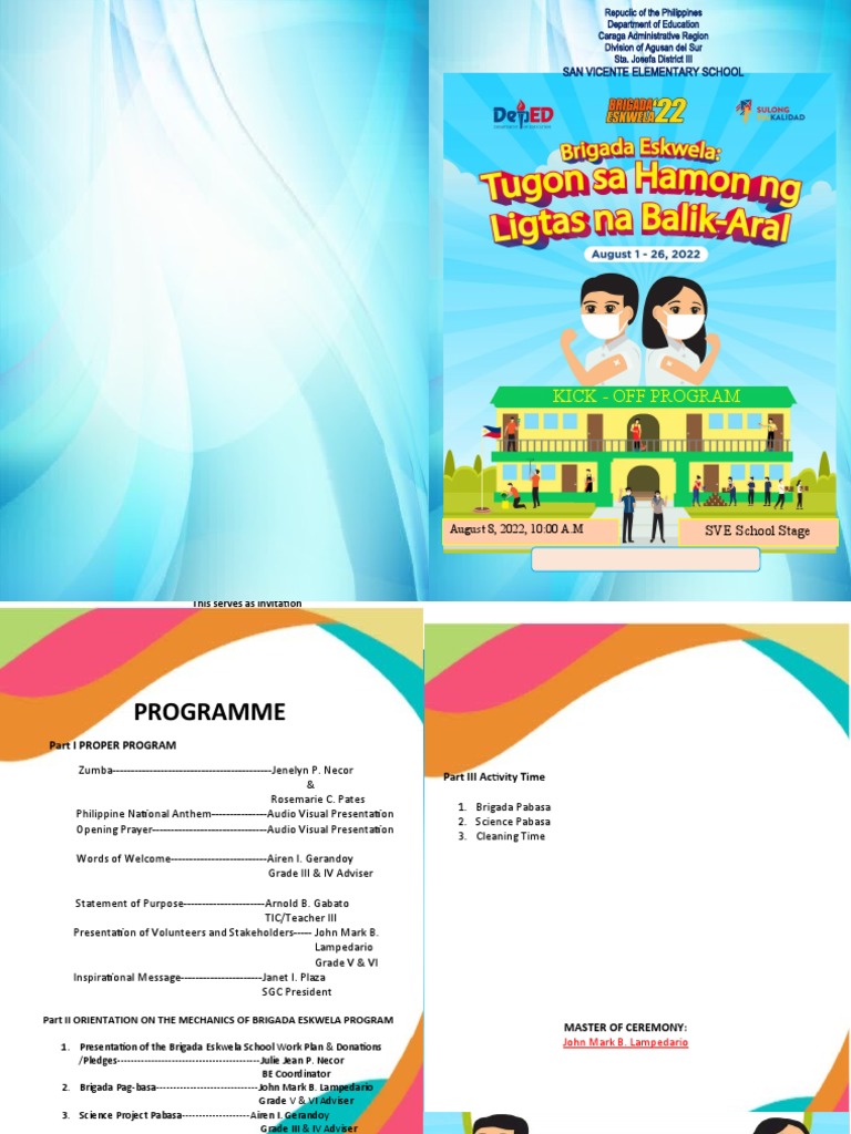 SVES Brigada Program | PDF | Philippines