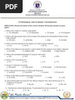Metric Measurement Practice Quiz | PDF | Measurement | Scientific Method
