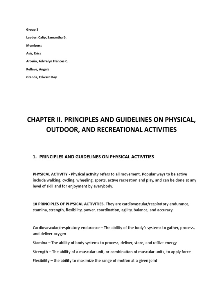 PATHFIT 4, CHAPTER II | PDF