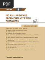Ind AS 115 Educational Material Summary | PDF | Consideration ...