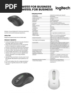 m650 Full Size Wireless Mouse Manual | PDF | Computing | Software