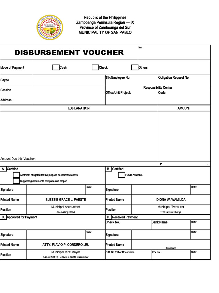 LGU Forms - A4 | PDF