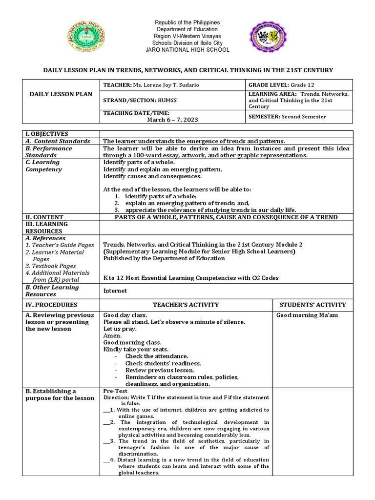 TNCTC Week 2 | PDF | Learning | Teachers
