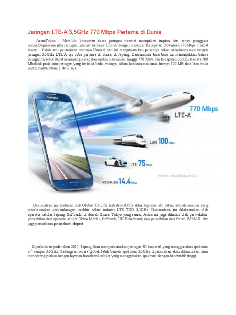 Jaringan LTE | PDF