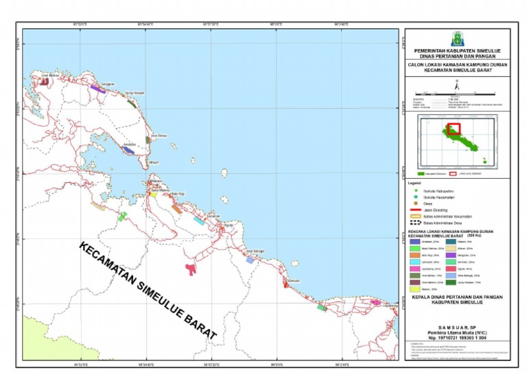Peta Sebaran Durian | PDF
