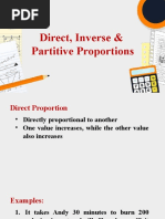 Partitive Proportions | PDF | Ratio | Trees
