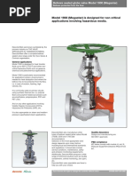 Descote On-Off Globe Valves Overview | PDF | Valve | Chlorine