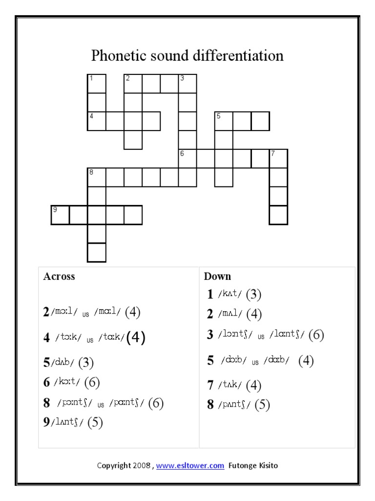 Phonetic Sound Differentiation | PDF