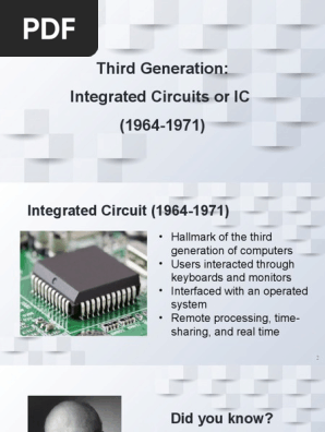Third Generation Integrated Circuit