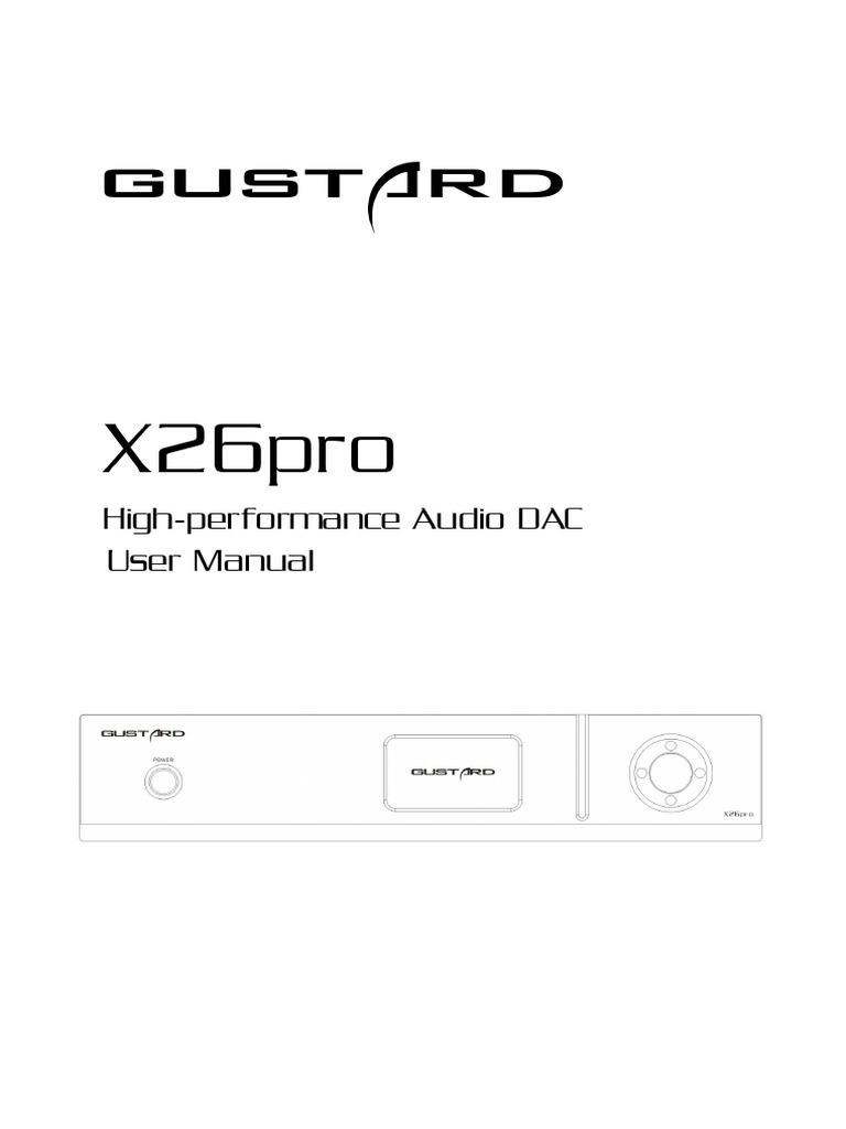 Gustard: X26pro | PDF