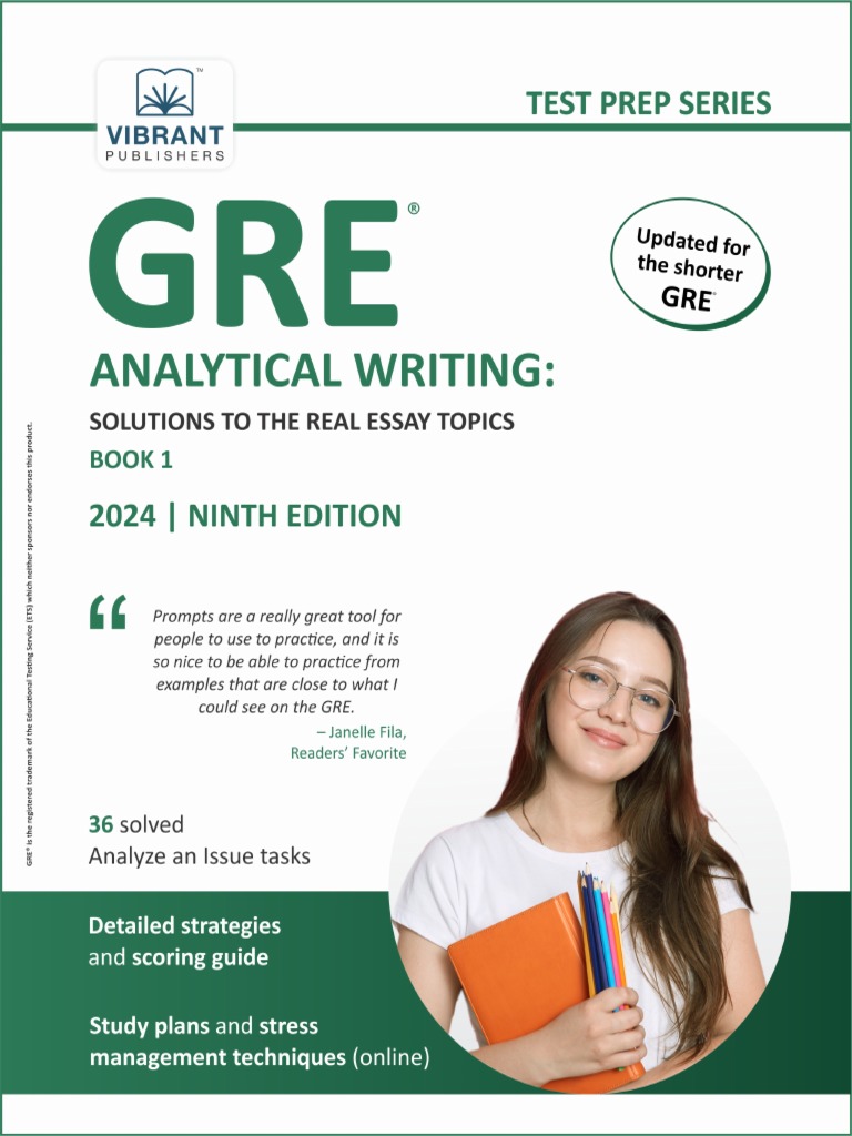 GRE Analytical Writing Book1 - 2024 SAMPLE | PDF